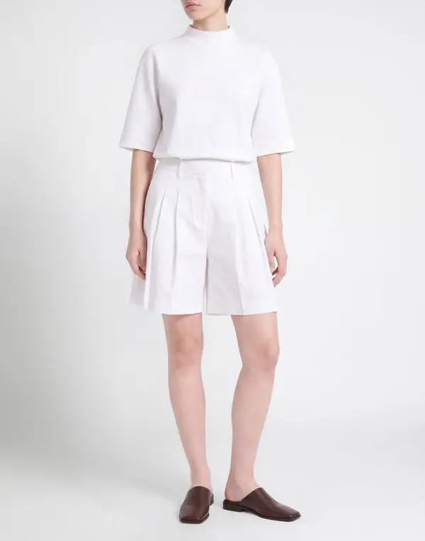 Theory Shorts & Bermuda Shorts Size Linen, Viscose, Elastane
