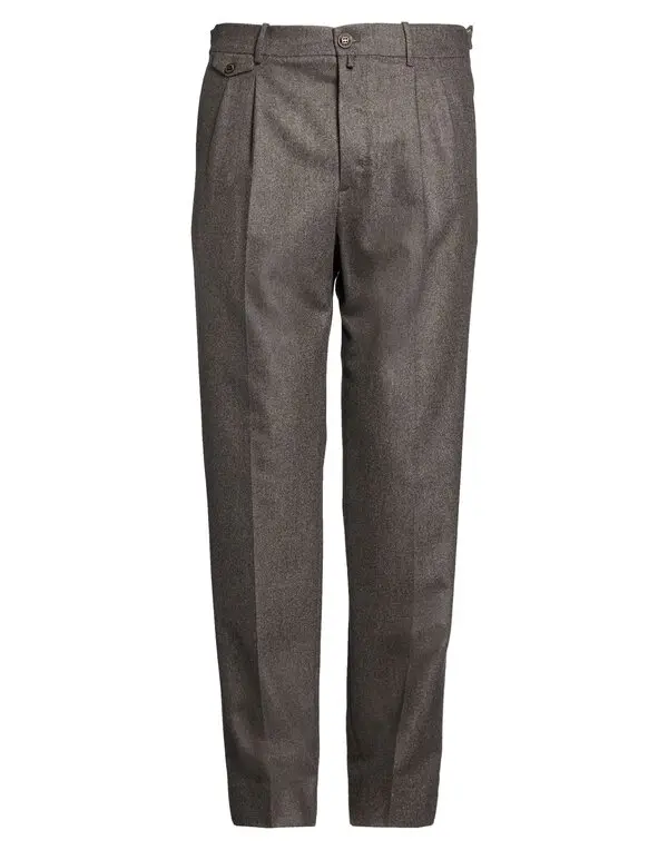 JACOB COHЁN Tailored Virgin Wool Flannel Trousers