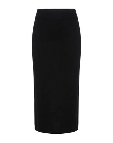 Alpha Studio Merino Wool Midi Skirt - Black