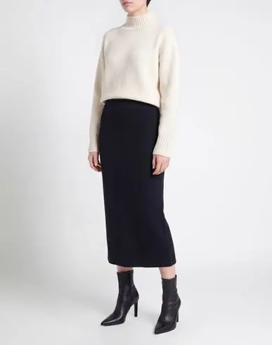 Alpha Studio Midi Skirt Midnight Size Merino Wool