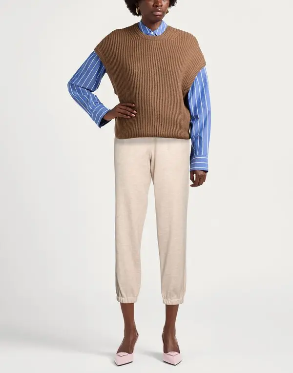 CIRCOLO 1901 Pants Size Virgin Wool - Beige