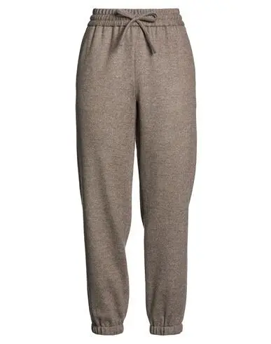 CIRCOLO 1901 Virgin Wool Knit Drawstring Pants - Grey
