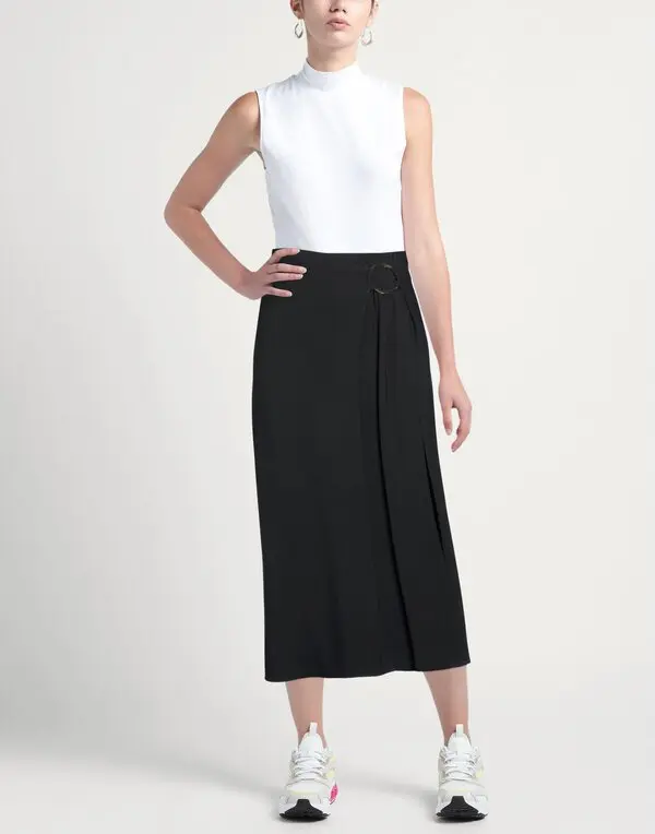 CARLA G. Midi Skirt Size Acetate, Viscose, Elastane