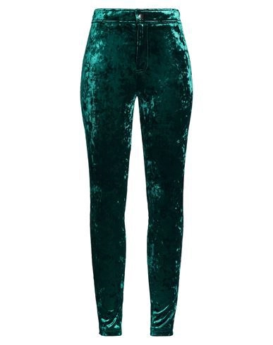 DEPARTMENT 5 High Waisted Skinny Velvet Pants - Green