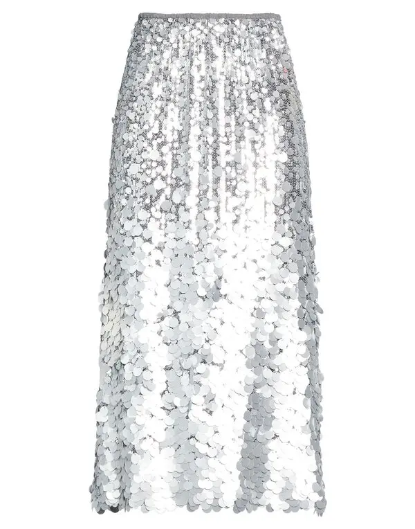 CARLA G. Midi Skirt Size Polyester, Elastane