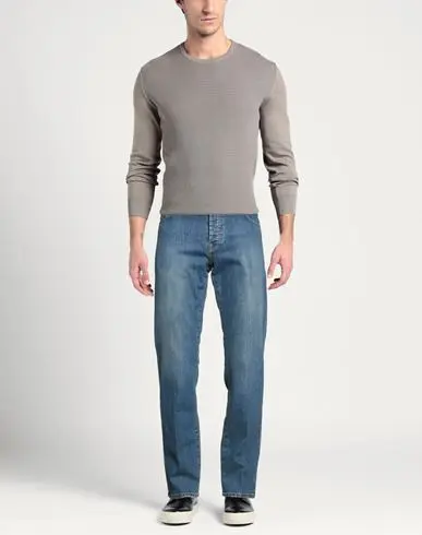 LUIGI BORRELLI NAPOLI Jeans Size Cotton, Elastane