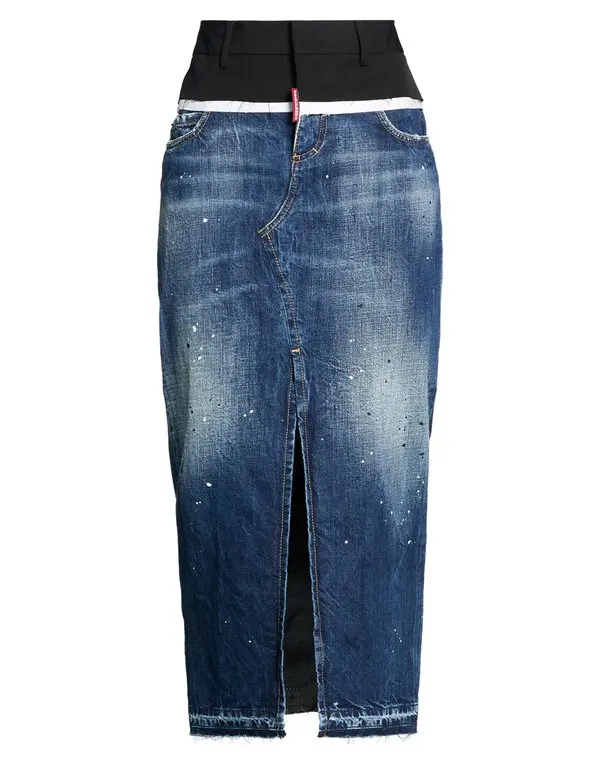 Dsquared2 Denim Skirt Size Cotton