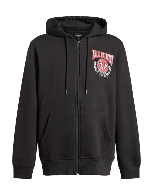 True Religion Sweatshirt Size Cotton, Polyester