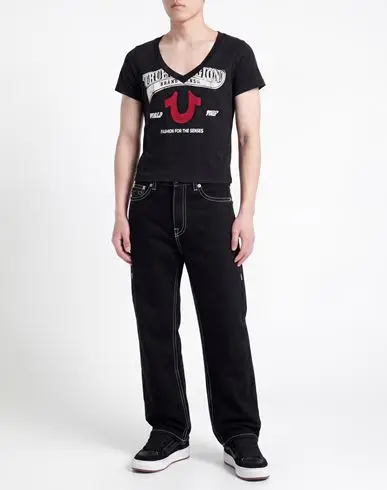True Religion T-shirt Size Cotton, Elastane