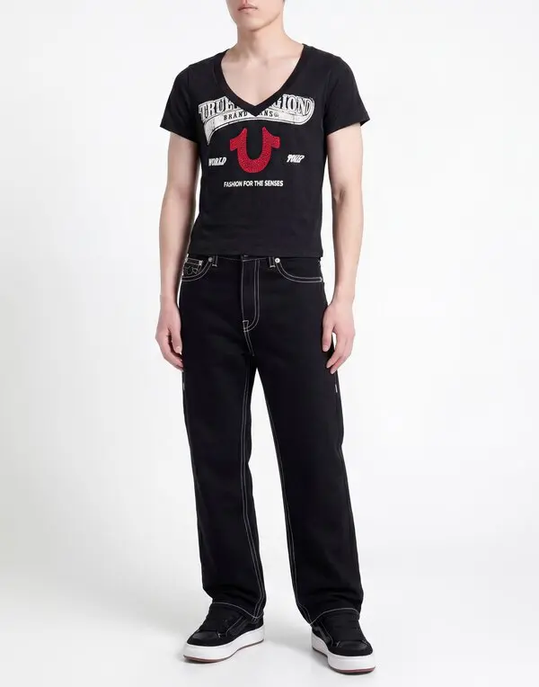 True Religion T-shirt Size Cotton, Elastane