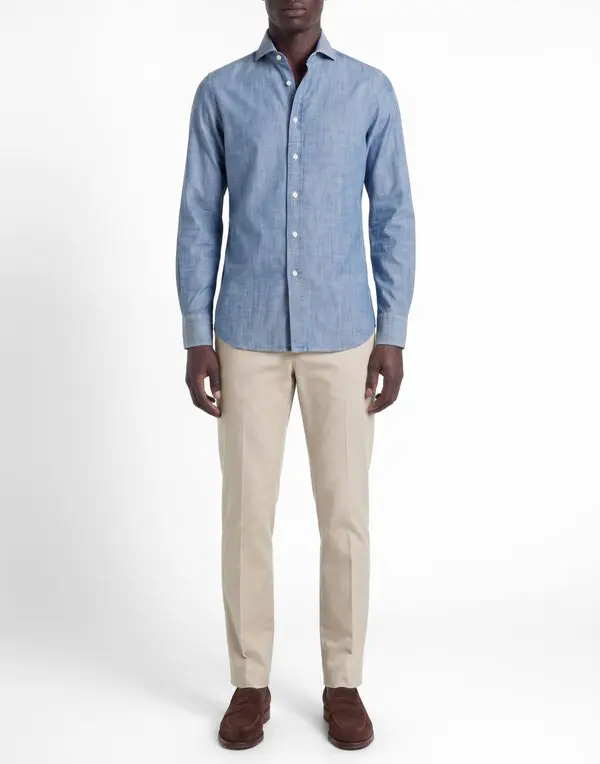 MOORER Shirt Size Cotton