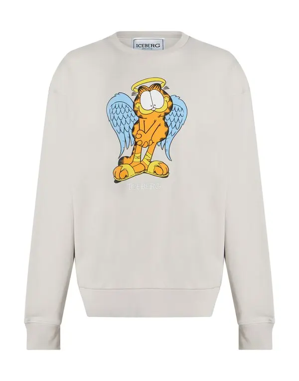 Iceberg X Garfield Sweatshirt Light Size Cotton, Polyester