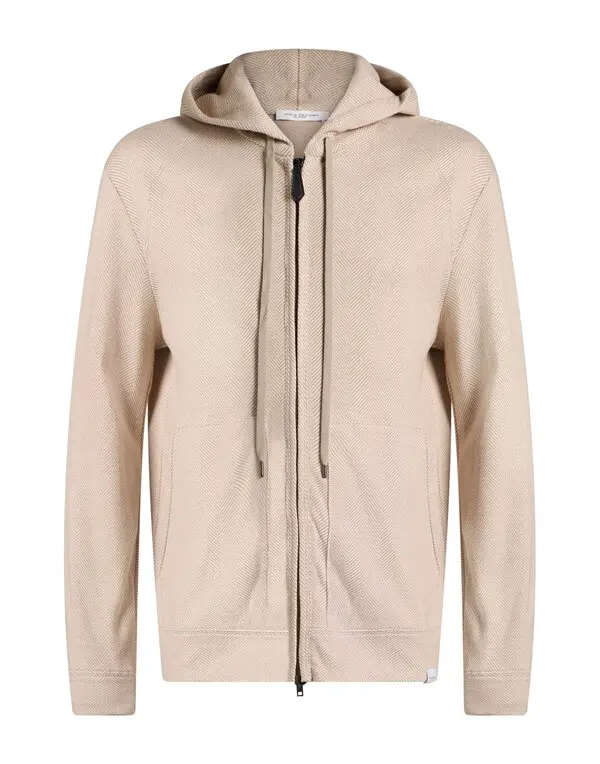 PAOLO PECORA Sweatshirt Size Cotton, Viscose, Polyamide, Elastane