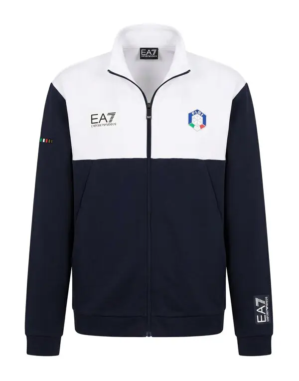 EA7 Sweatshirt Size Polyester, Cotton