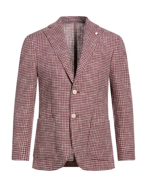 LUIGI BIANCHI MANTOVA Blazer Size Linen, Cotton