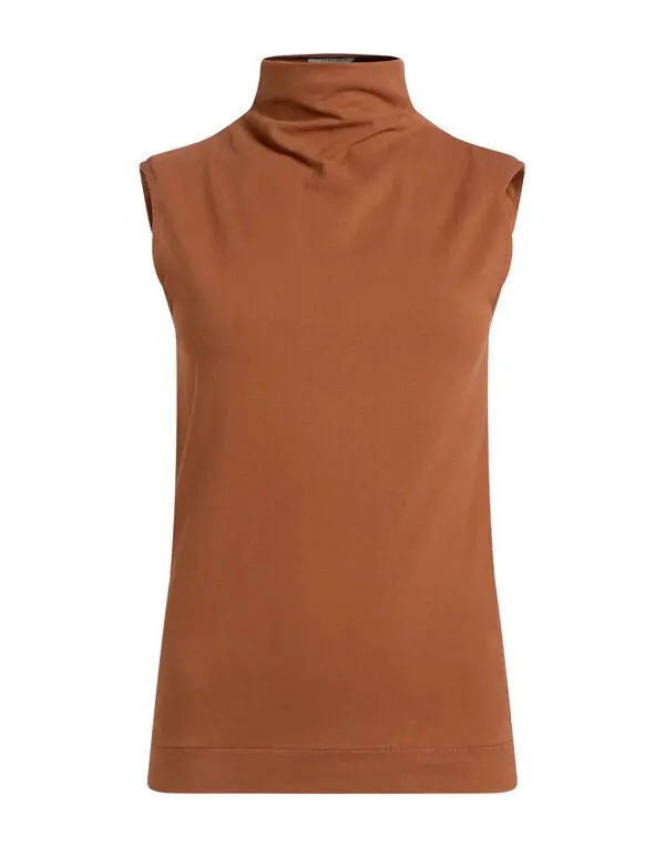 CIRCOLO 1901 Top Tan Size Cotton, Elastane - Brown
