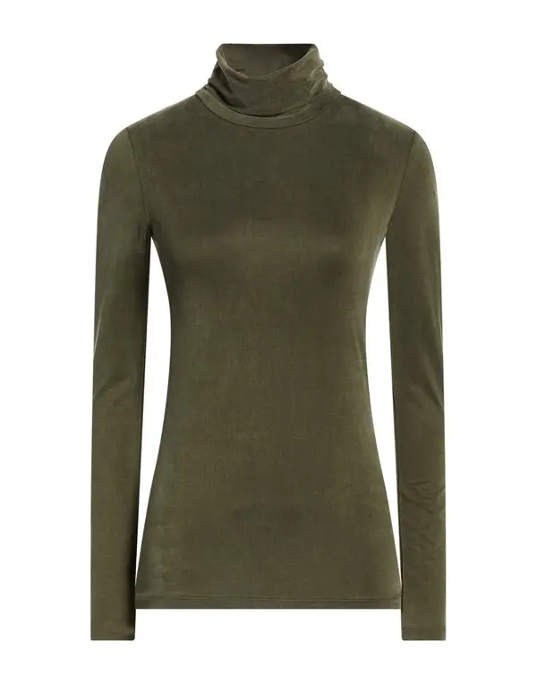CARACTÈRE Top Military Size Cupro, Elastane
