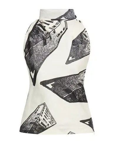 MSGM Top Ivory Size Linen, Cotton