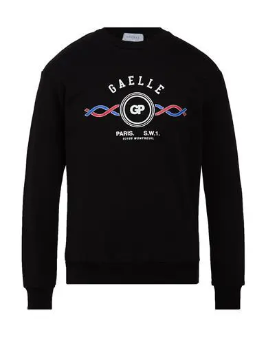 GAELLE PARIS Cotton Sweatshirt - Black