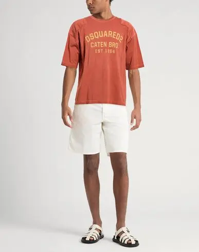 Dsquared2 T-shirt Rust Size Cotton