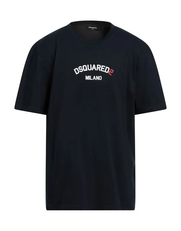 Dsquared2 T-shirt Midnight Size Cotton - Blue