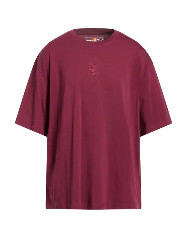Timberland T-shirt Garnet Size Cotton