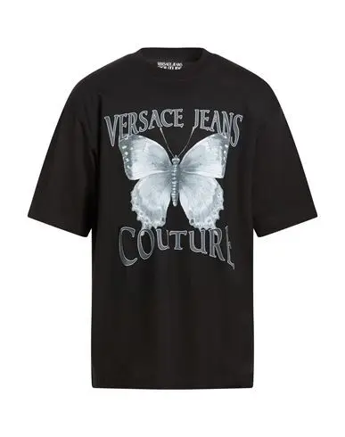 Versace T-shirt Size Cotton - Black
