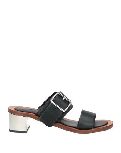 By Far Sandals Size Leather - Black