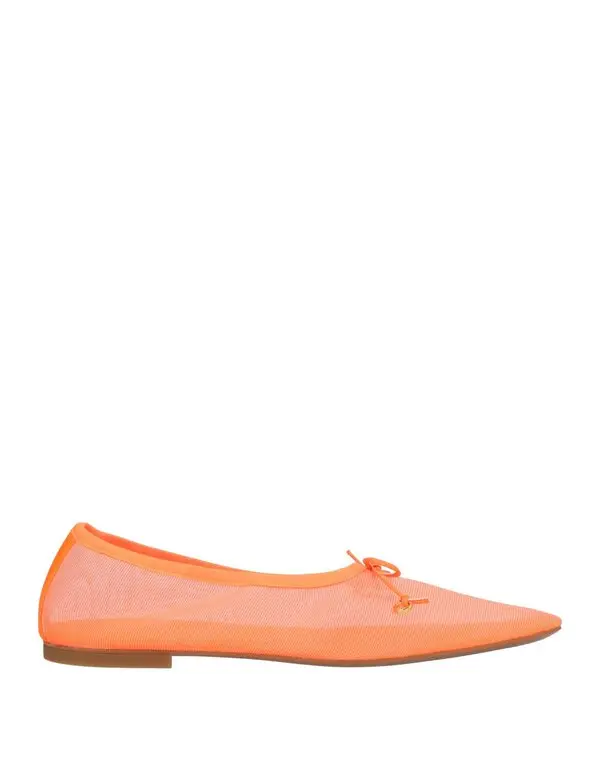 ODISSI Ballet Flats Textile Fibers, Leather