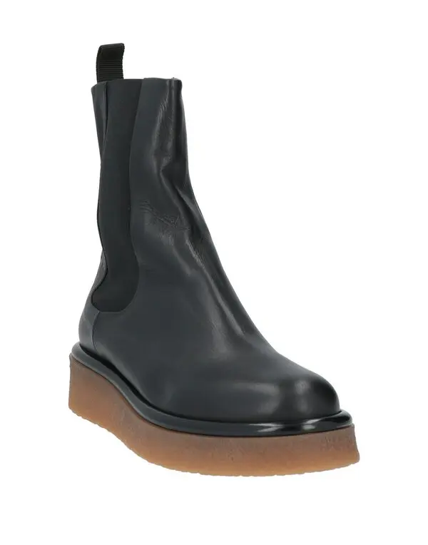 HALMANERA Leather Chelsea Boots - Black