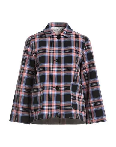 SHIRTAPORTER Jacket Size Polyurethane, Viscose - Blue
