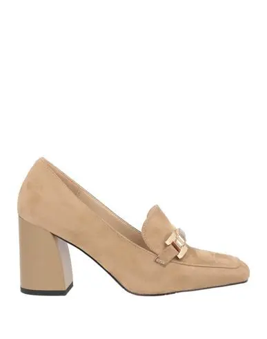 BRACCIALINI Loafers In Textile Fibers - Sand