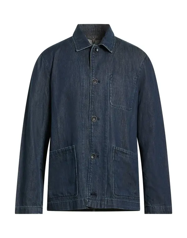 Rag & Bone Denim Outerwear Size Cotton, Lyocell