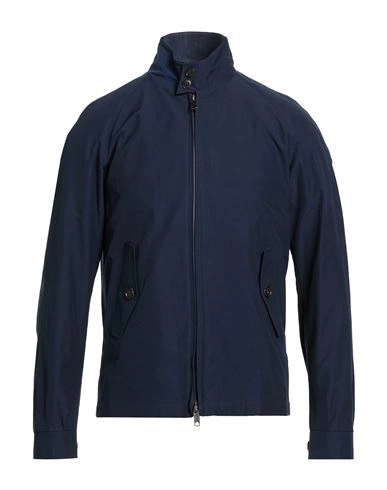 BARACUTA Cotton And Polyester Jacket - Navy