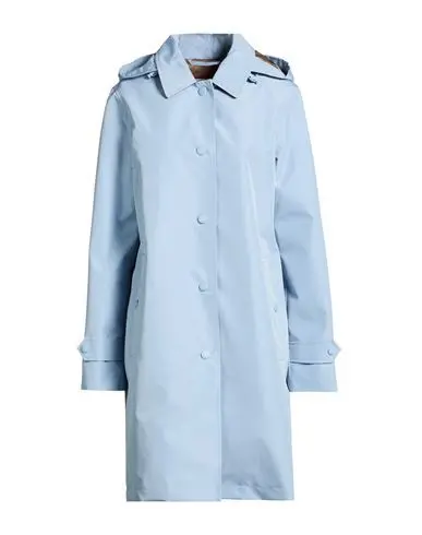 Burberry Overcoat & Trench Coat Sky Size Polyester
