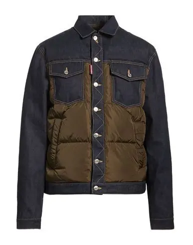 Dsquared2 Puffer Size Cotton, Polyamide - Blue