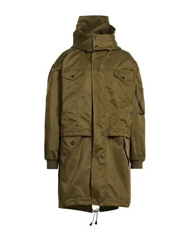 Dsquared2 Overcoat & Trench Coat Size Polyester - Green