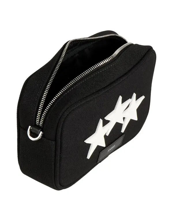 Amiri Cross-body Bag Virgin Wool, Polyamide, Bull Skin