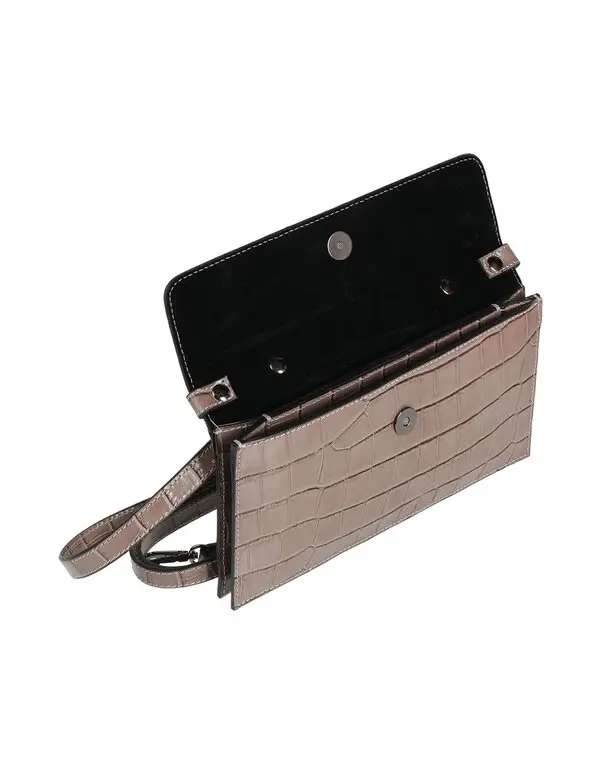 MARC ELLIS Handbag Leather - Grey