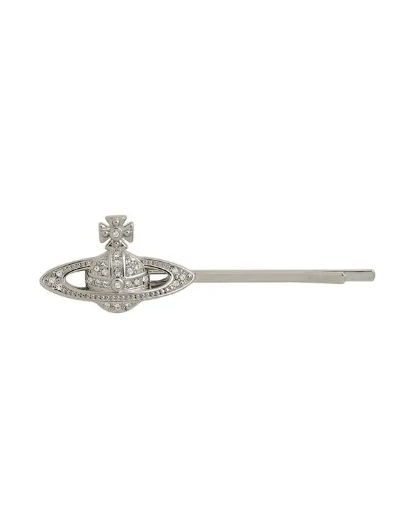 VIVIENNE WESTWOOD Brooch Platinum Brass