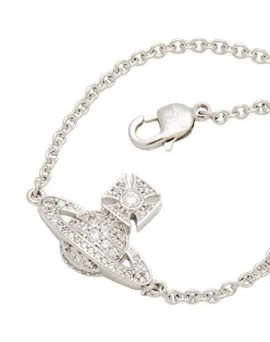 VIVIENNE WESTWOOD Carmela Bas Relief Bracelet - Silver