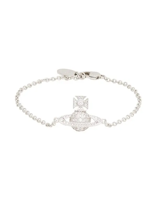 VIVIENNE WESTWOOD Carmela Bas Relief Bracelet - Silver