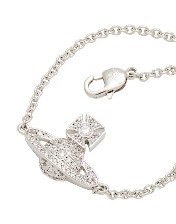 VIVIENNE WESTWOOD Carmela Bas Relief Bracelet - Silver