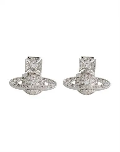 VIVIENNE WESTWOOD Earrings Brass - Silver