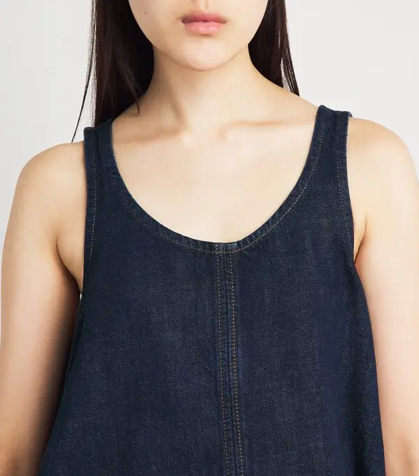 FRAME The Skipper Denim Mini Dress