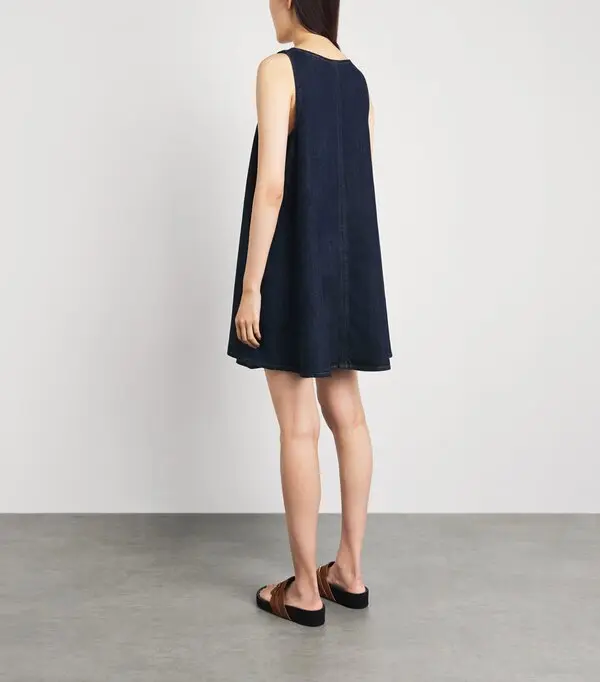 FRAME The Skipper Denim Mini Dress