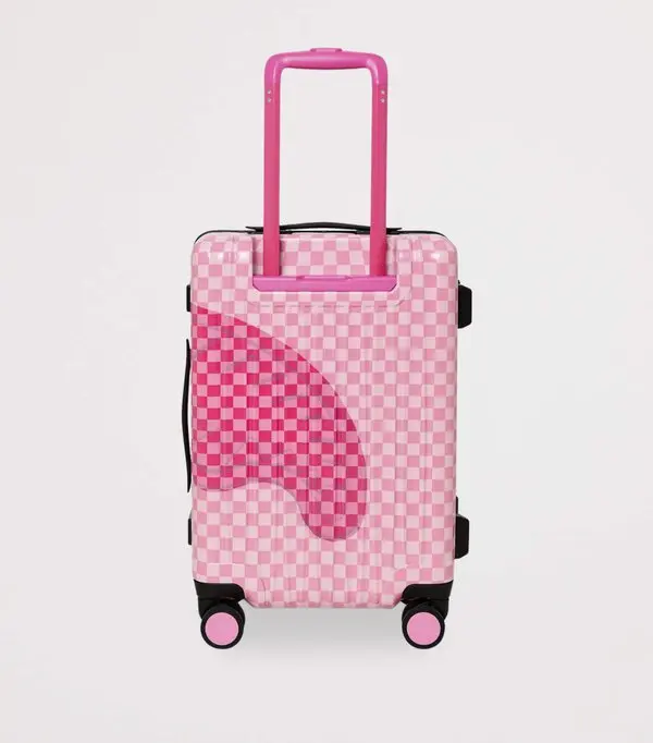 SPRAYGROUND Embossed Check Cabin Suitcase
