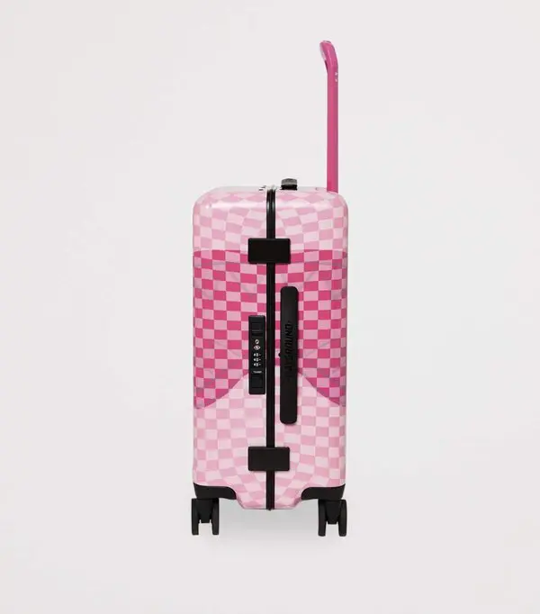 SPRAYGROUND Embossed Check Cabin Suitcase