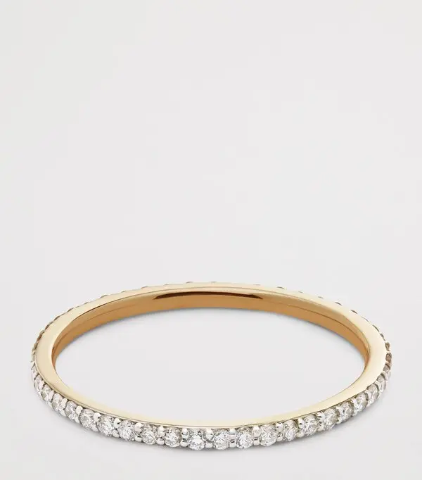 Monica Vinader And Diamond Essentials Ring