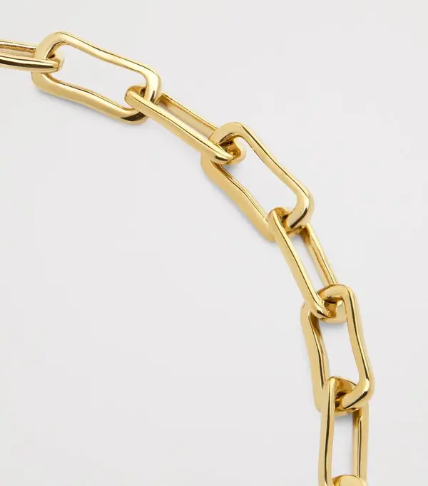 Monica Vinader Vermeil Alta Mini Chain Necklace